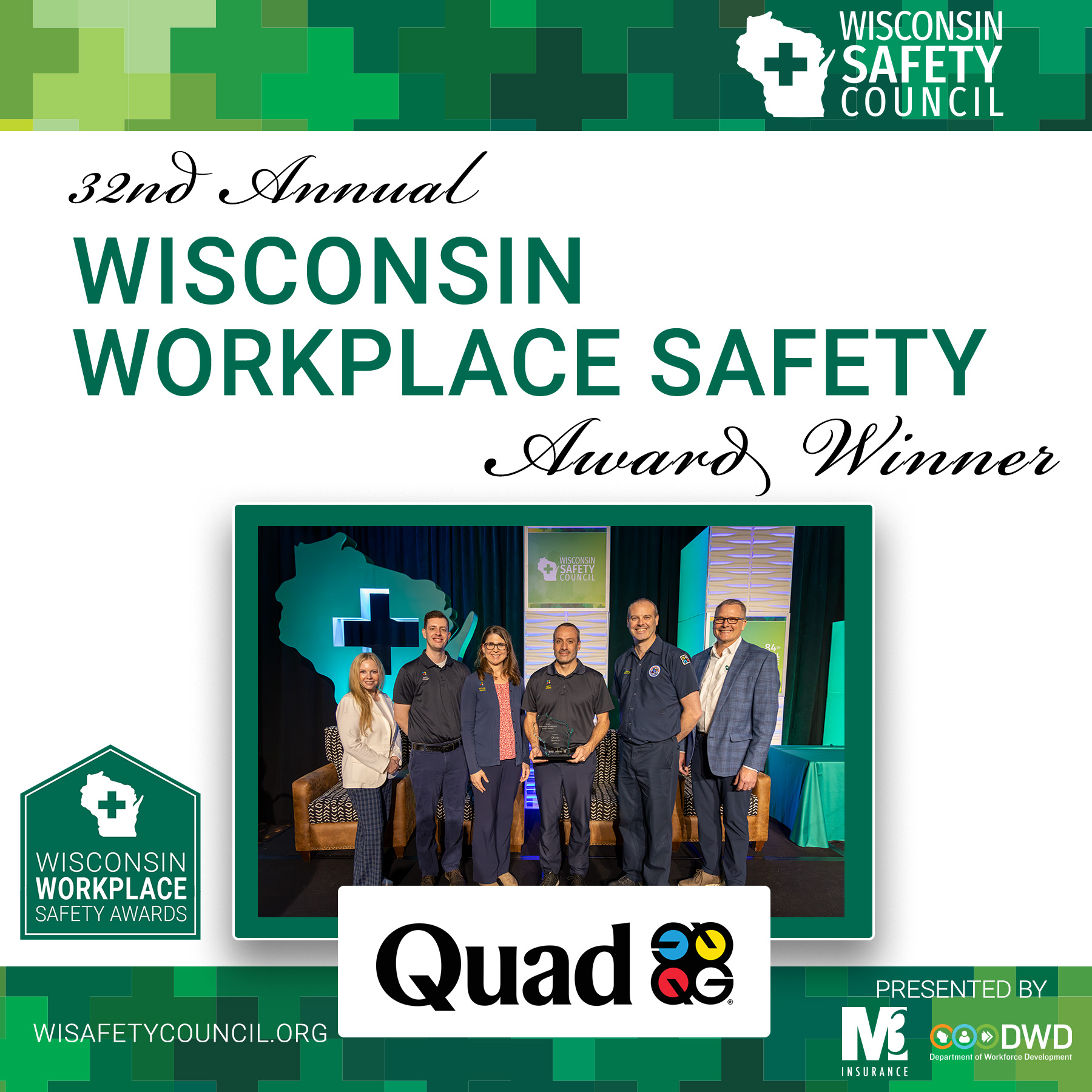 32nd Wisconsin Workplace Safety Award Winners - Wisconsin Safety Council